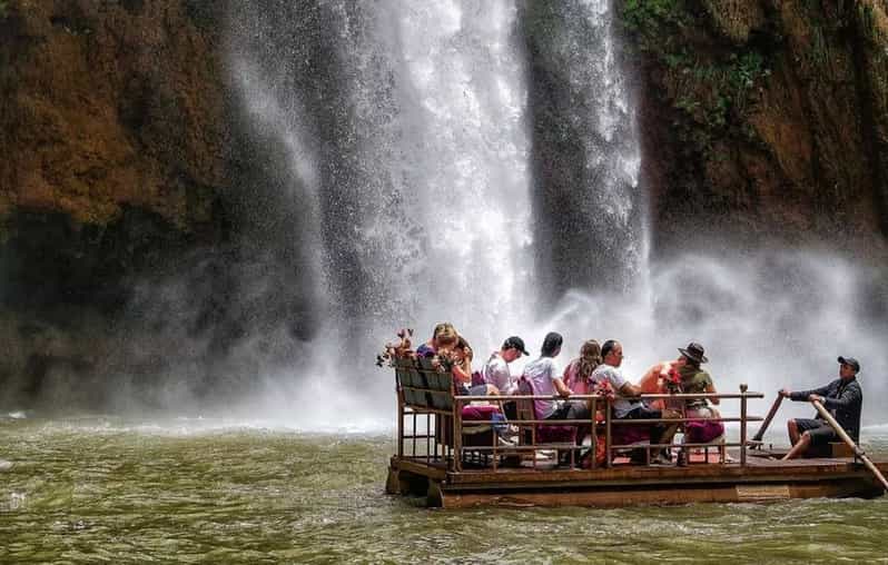 Atlas mountains ouzoud waterfall + Tour Guide + Boat ride | GetYourGuide