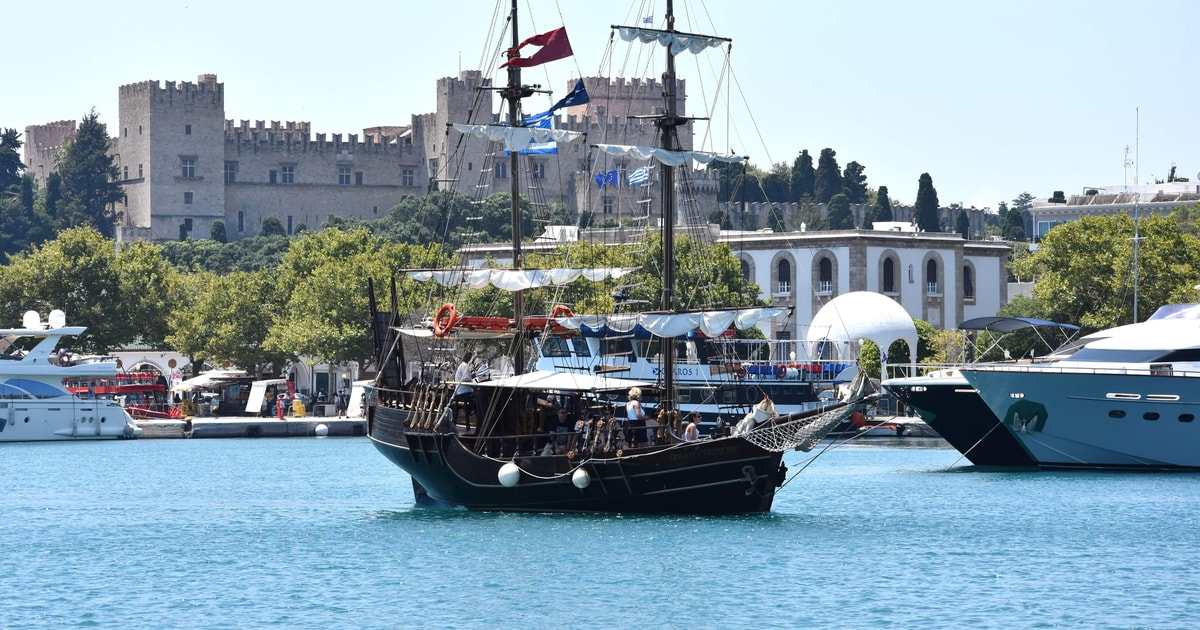 Rhodos:1 uur durende rondvaart op een 18e-eeuwse boot | GetYourGuide