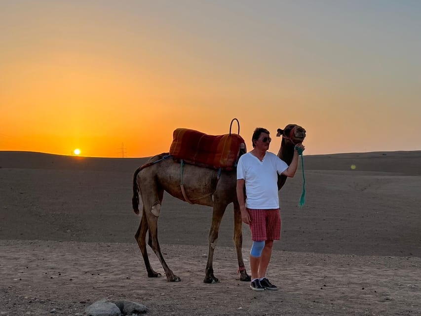 Agafay Desert Sunset Camel Ride Half Day Tour From Marrakech | GetYourGuide
