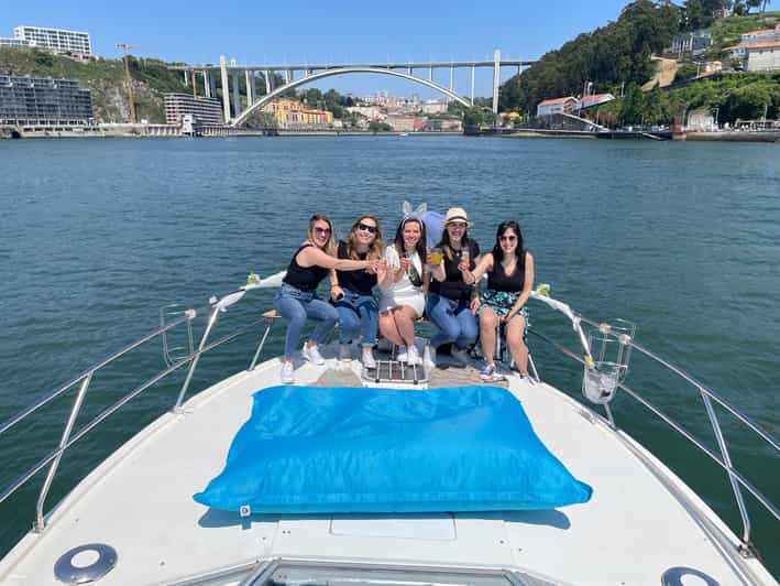 Porto-rondleidingen, passeio no rio Douro em Yatche, welkomstdrankje ...