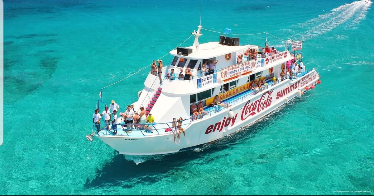 Protaras: Famagusta, Blue Lagoon and Turtle Cove Boat Trip | GetYourGuide