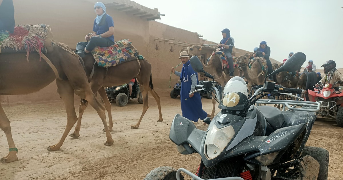 Camel Ride & Quad Tour In Agafay Desert With Lunch | GetYourGuide