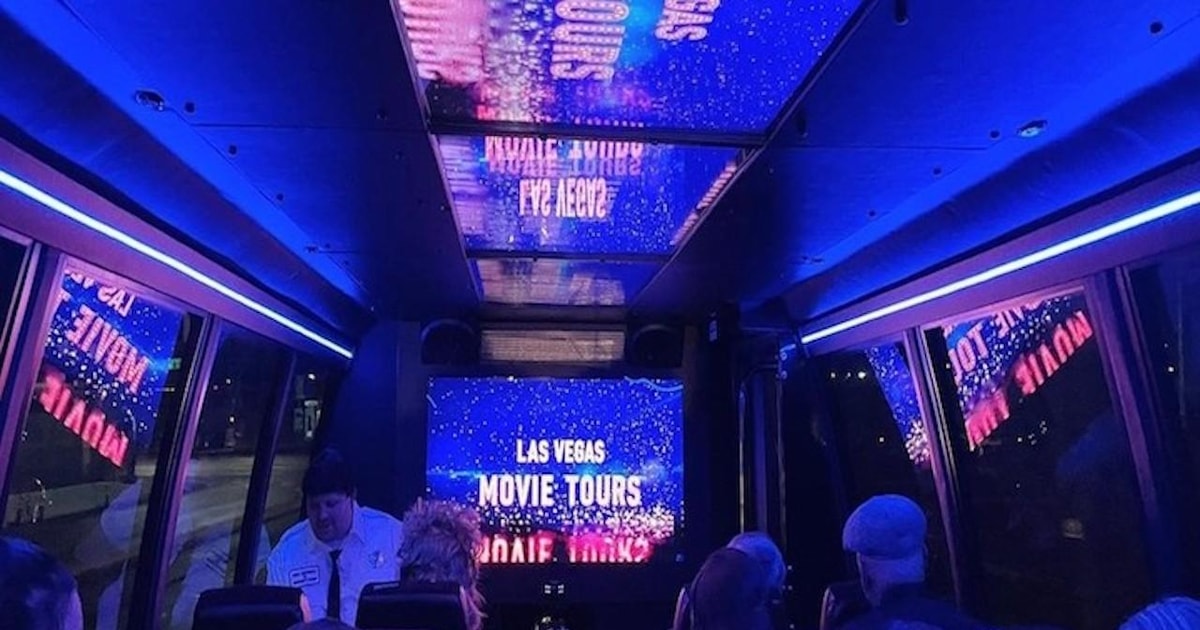 Las Vegas: Immersive Movie Tour on Wheels | GetYourGuide