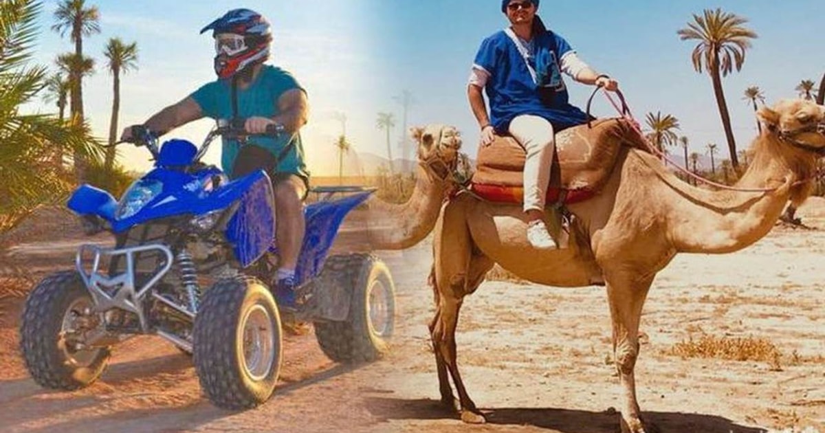 Marrakech Palmeraie : 3-Hour Quad Bike & Camel Ride | GetYourGuide
