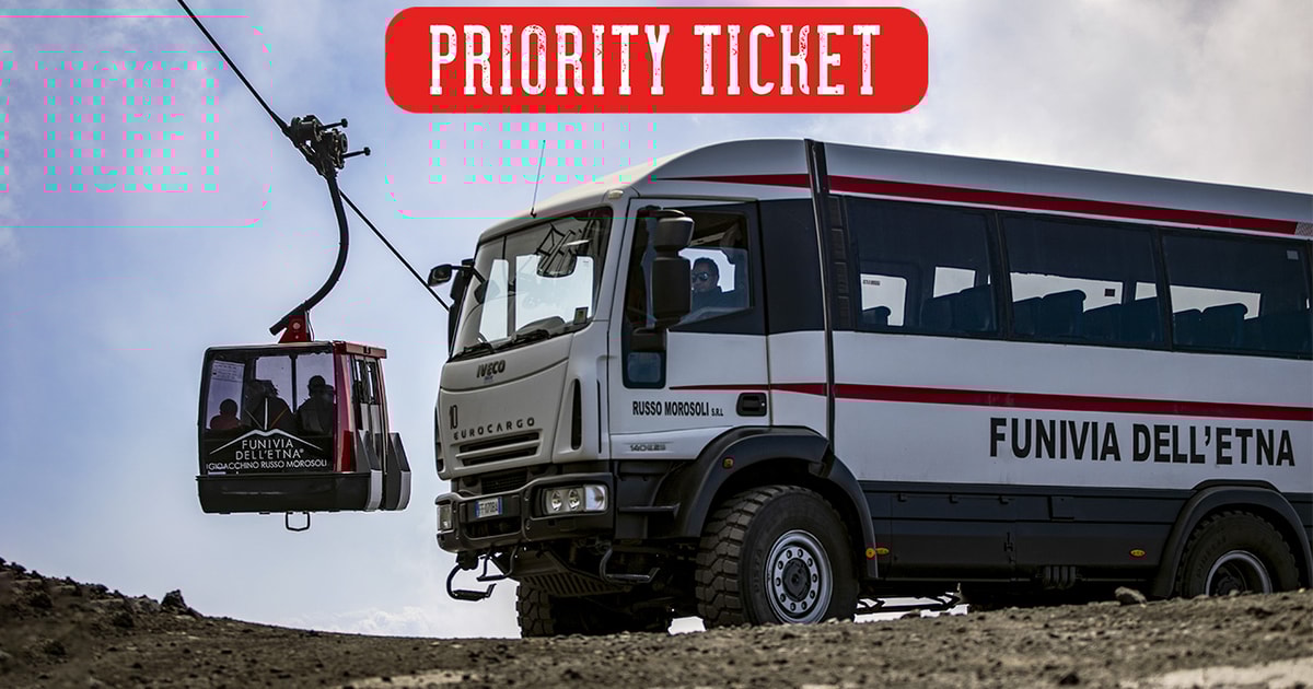Mount Etna: 4x4 Bus Tour with Roundtrip Cable Car Tickets | GetYourGuide