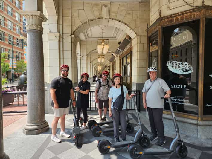 Calgary: Guided City Tour by e-Scooter | GetYourGuide