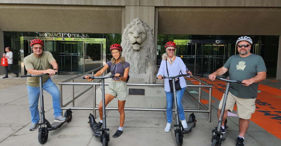 Calgary: Guided City Tour by e-Scooter | GetYourGuide