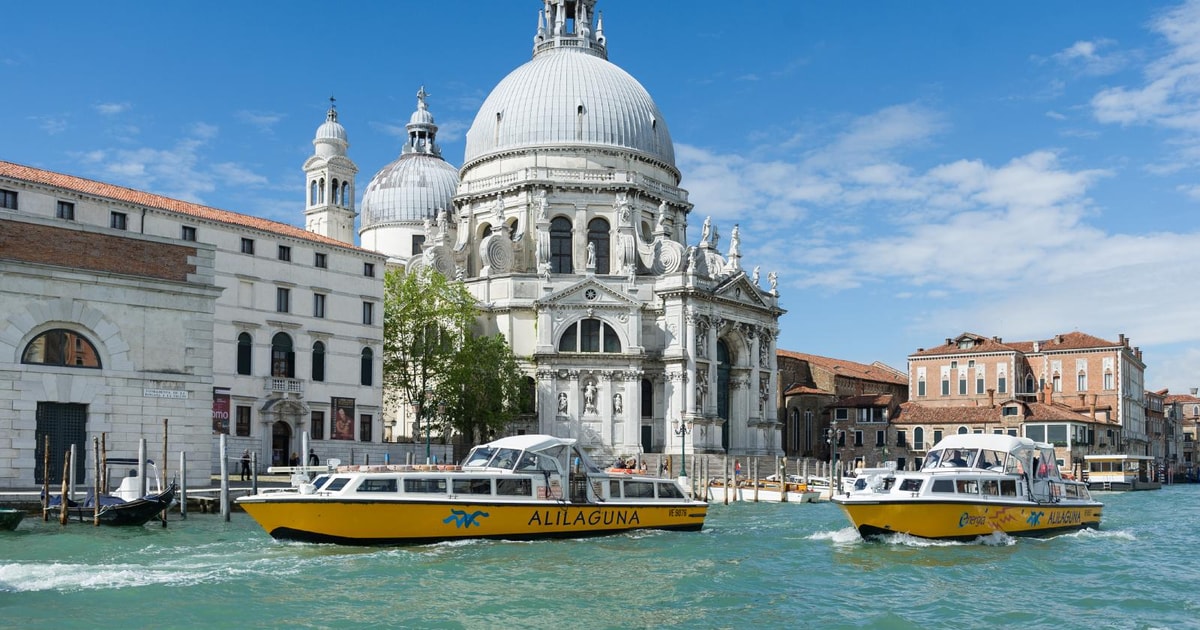 Venice: Boat Transfer to/from Marco Polo Airport w/ 3 Routes | GetYourGuide