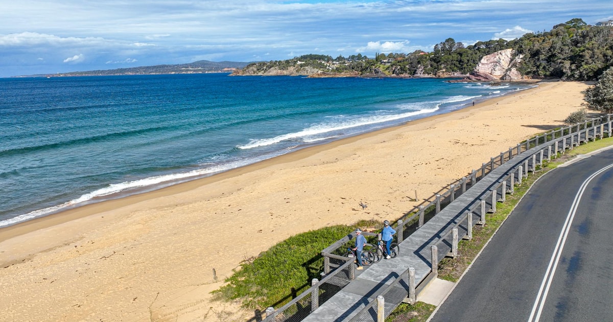 Eden by Bike Tour visit Aslings Beach and Lake Curalo | GetYourGuide
