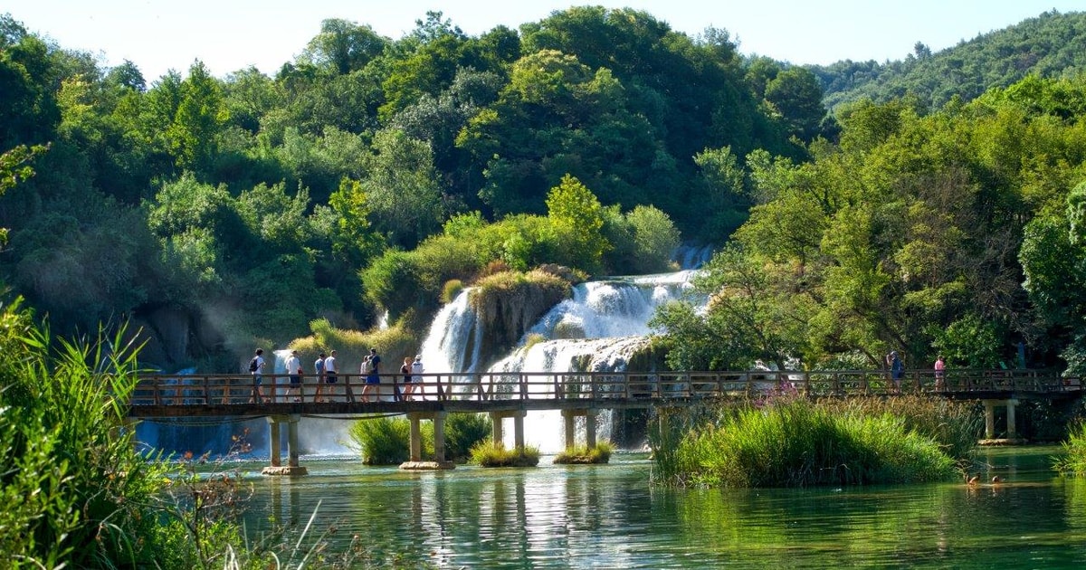 Krka Waterfalls from Zadar: Walking Tour, Boat Ride,Swimming | GetYourGuide