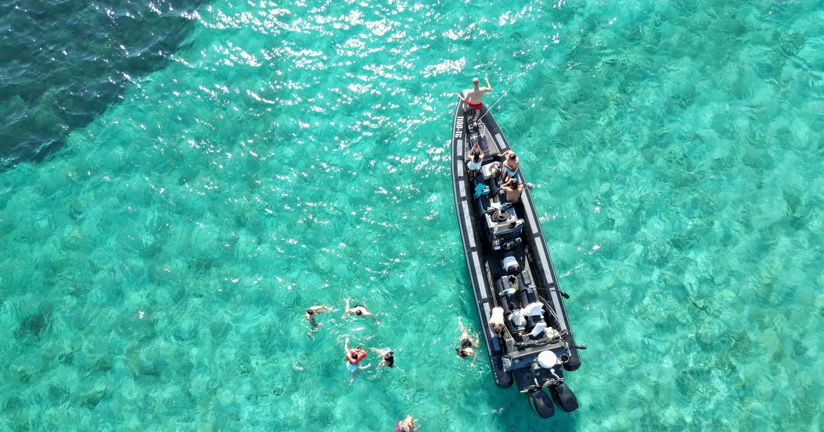 Split: Tour en barco por la Laguna Azul, Čiovo y la playa de Labadusa ...