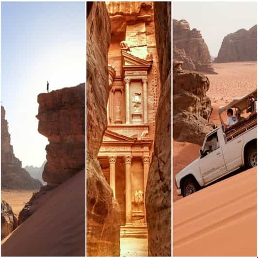 From Amman Petra, Wadi Rum 2-Day Tour | GetYourGuide