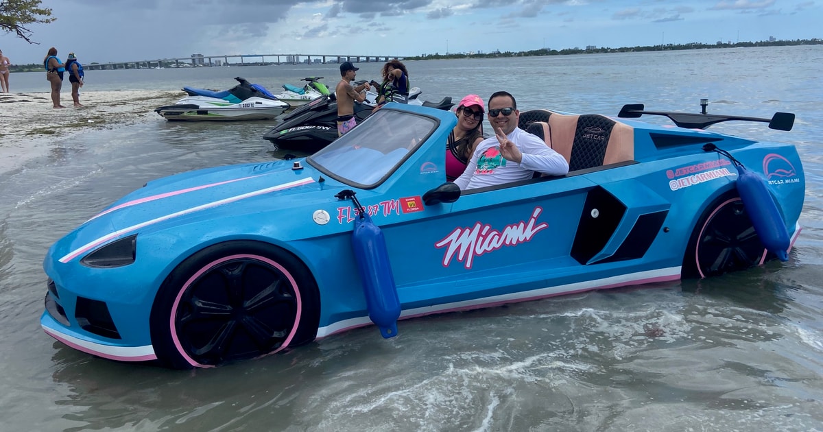 Miami: 1-hour Jetcar Rental | GetYourGuide