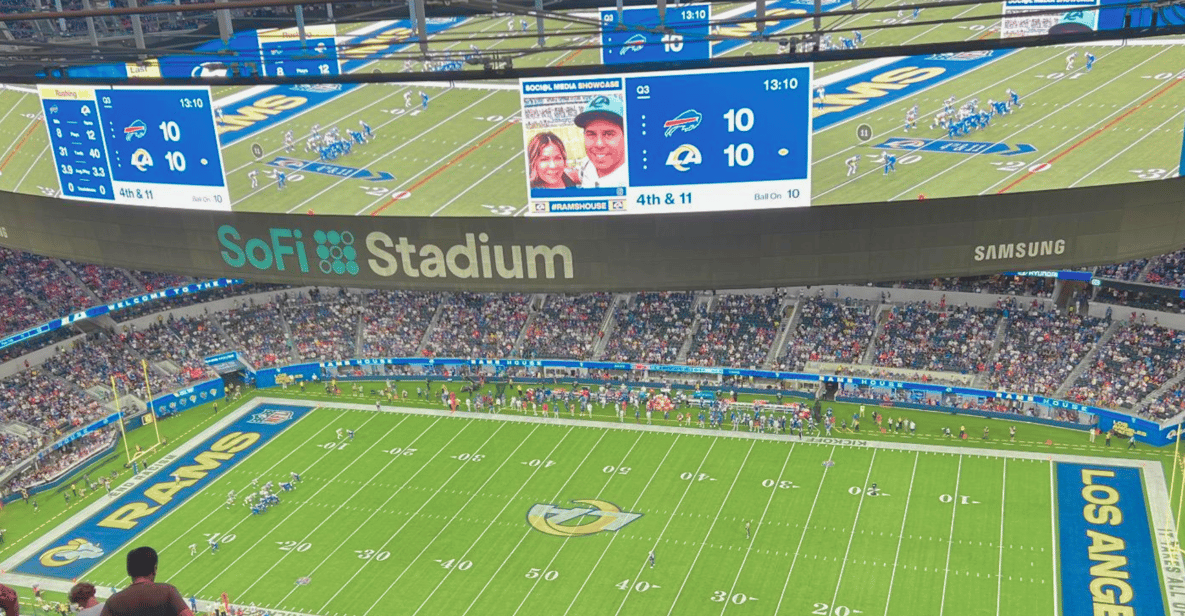 Los Angeles: LA Rams NFL-spelticket in SoFi Stadium | GetYourGuide