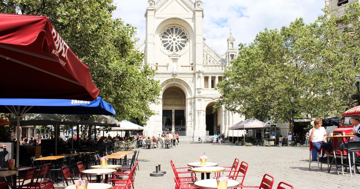 Brussels: Self-Guided Interactive Place Saint Catherine Tour | GetYourGuide