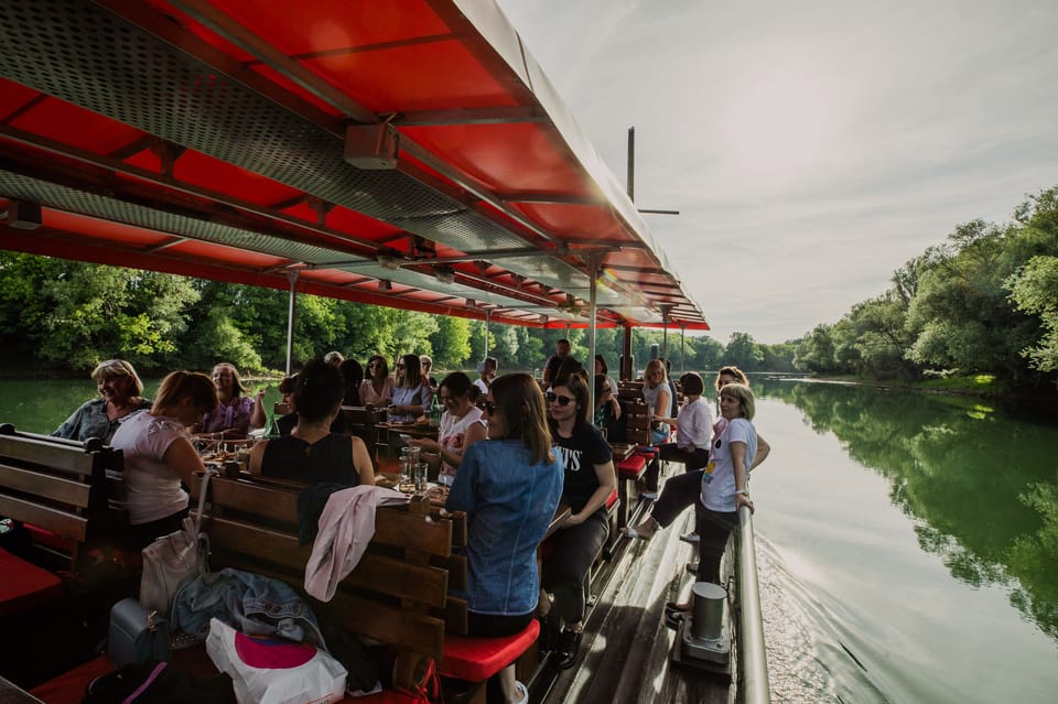 Kupa Riverboat Private Tour with swimming, food and drinks | GetYourGuide