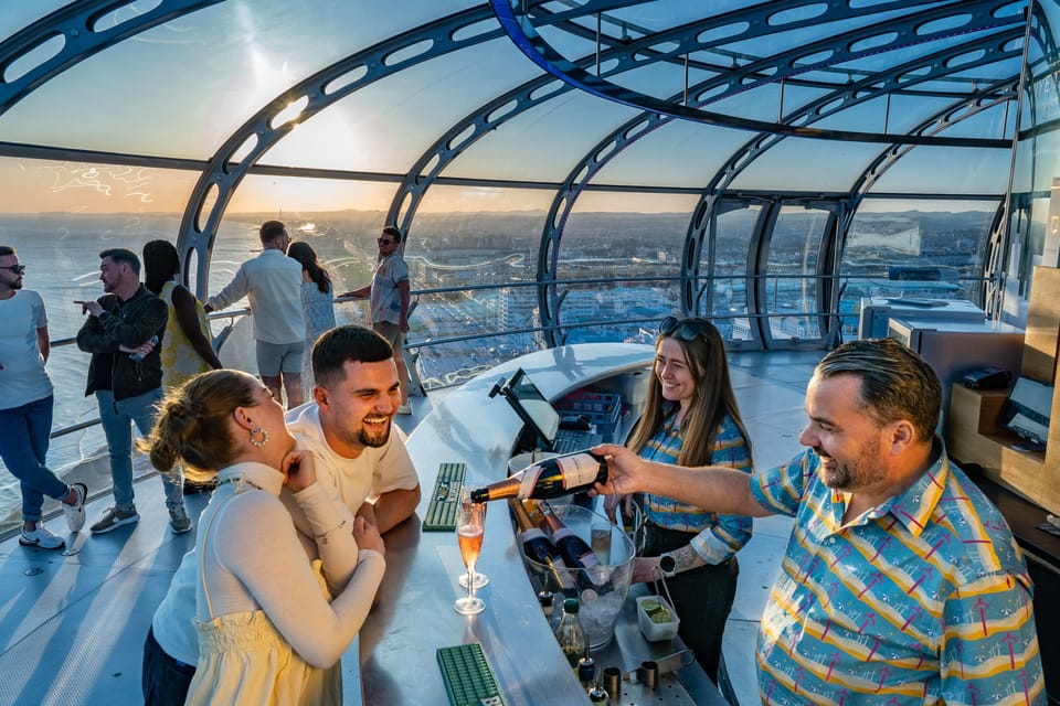 Brighton: Sky Bar i360 Entry Ticket with One Drink | GetYourGuide