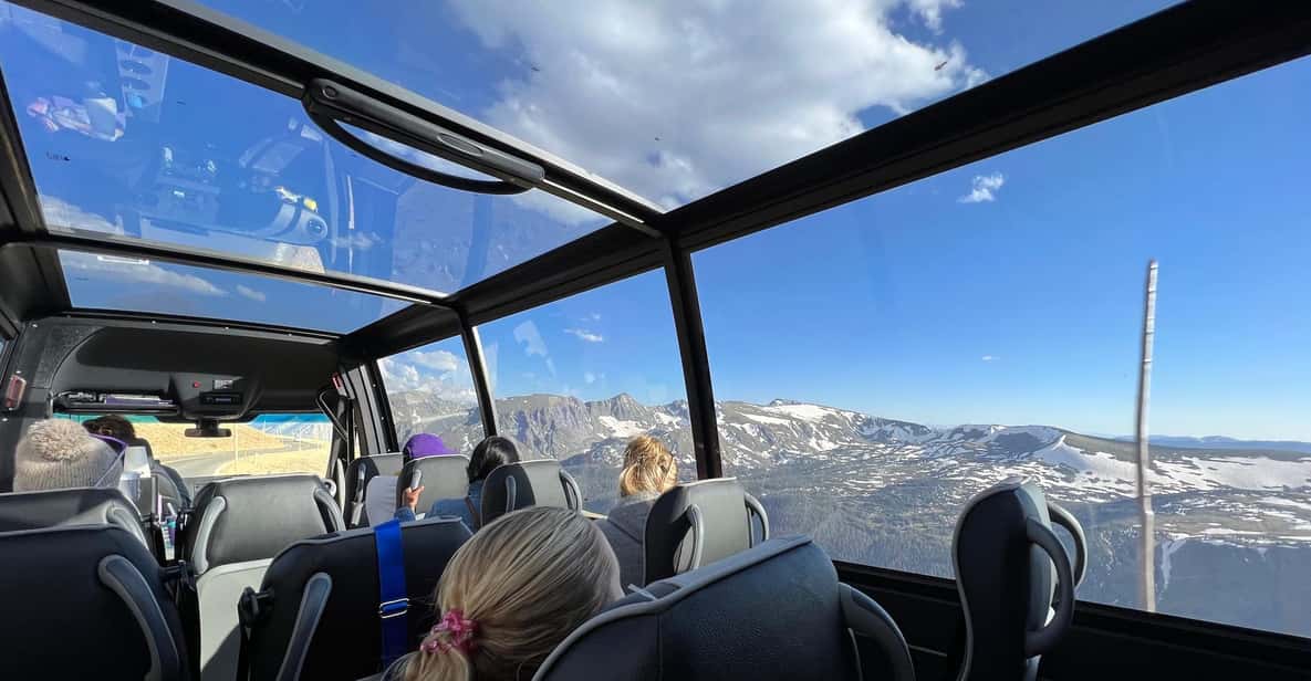 Estes Park: Rocky Mountain National Park Glass-Top Bus Tour | GetYourGuide