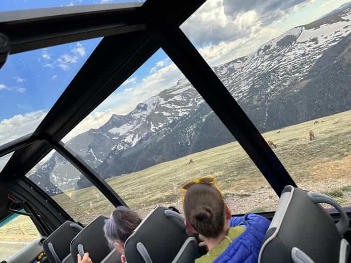 Estes Park: Rocky Mountain National Park Glass-Top Bus Tour | GetYourGuide