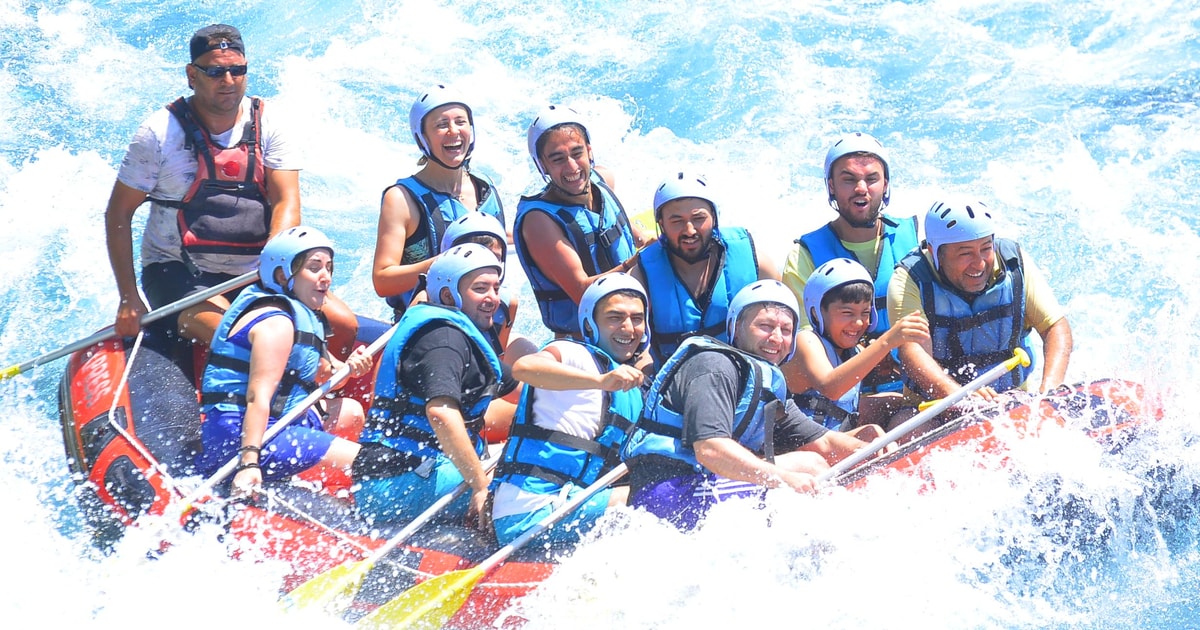 Belek: Full Day Whitewater Rafting With Lunch & Transport | GetYourGuide