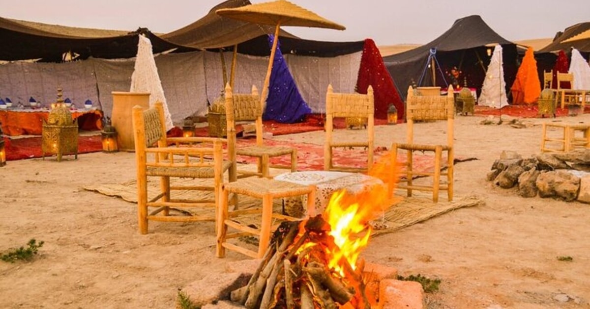 Marrakech: Magisch diner onder de sterren in de Agafay woestijn ...