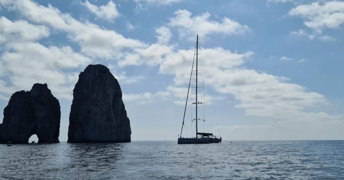 Capri A/R with tourist tour by sea | GetYourGuide