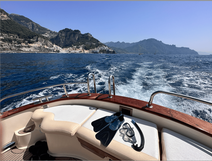 From Positano: Half-Day Amalfi Coast Boat Tour & Snorkeling | GetYourGuide