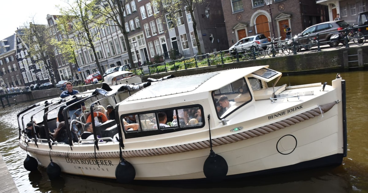 Amsterdam: 420 rauchfreundliche Bootstour | GetYourGuide