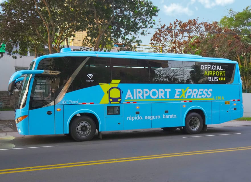 Lima Airport: BUS Transfer to/from Lima city center | GetYourGuide