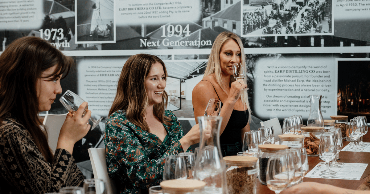 Newcastle: Varietal Spirit Tasting at Earp Distilling Co | GetYourGuide