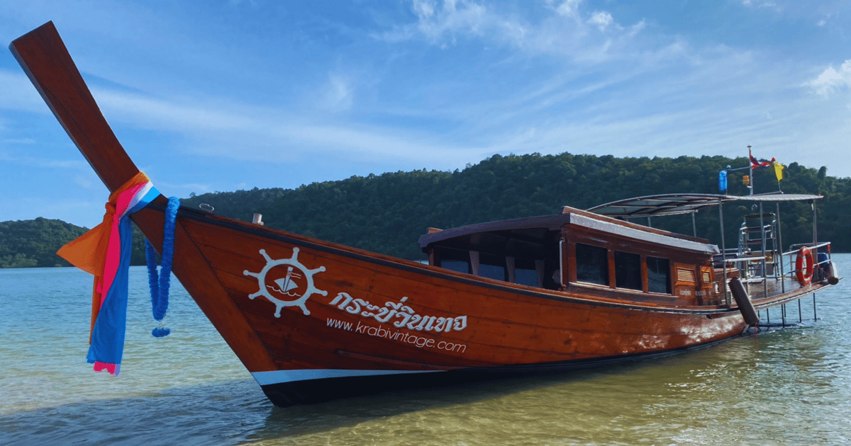 Krabi: Excursie de lux cu barca de epocă pe insula James Bond ...