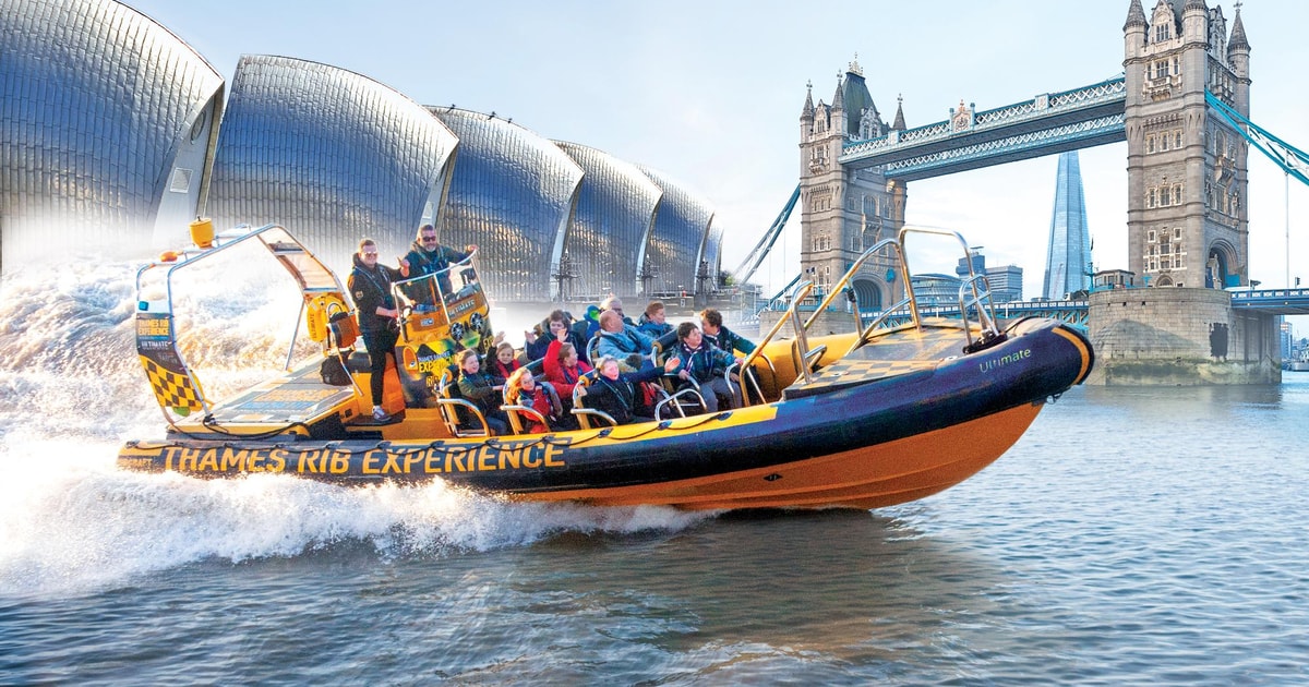 London: 40-Minute Ultimate Tower RIB Blast Speedboat Tour | GetYourGuide