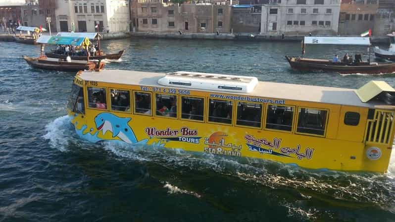Dubai: Old town tour with Wonder Bus, souks, Creek and Guide | GetYourGuide