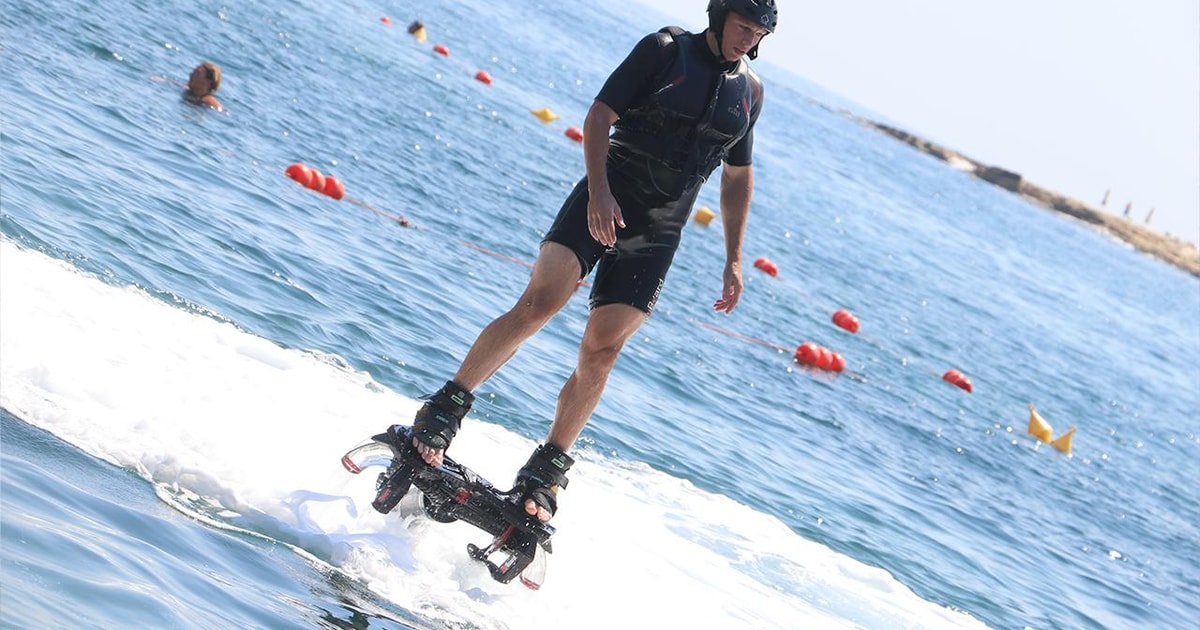 Malta: Flyboard Teaser Flight (20min) | GetYourGuide