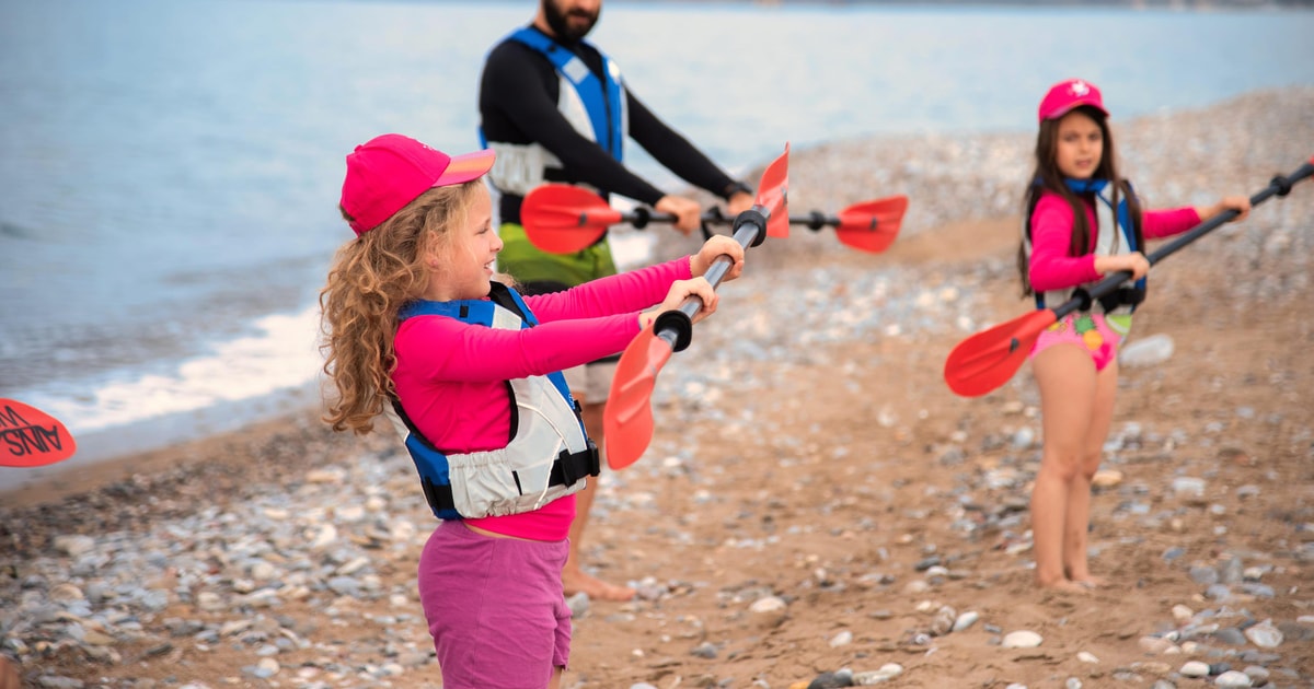 Kissamos: Sea Kayak Tour around Kissamos Bay for Families | GetYourGuide