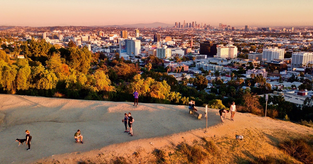 Los Angeles: Hollywood – vandring og naturskøn solnedgangstur ...
