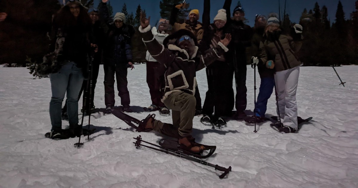Moonlight Snowshoe Tour Under a Starry Sky | GetYourGuide