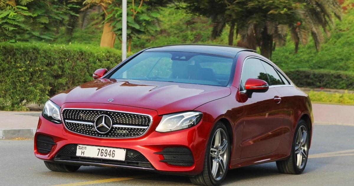 Mercedes-Benz E400 2020 One Day Self Drive in Dubai | GetYourGuide