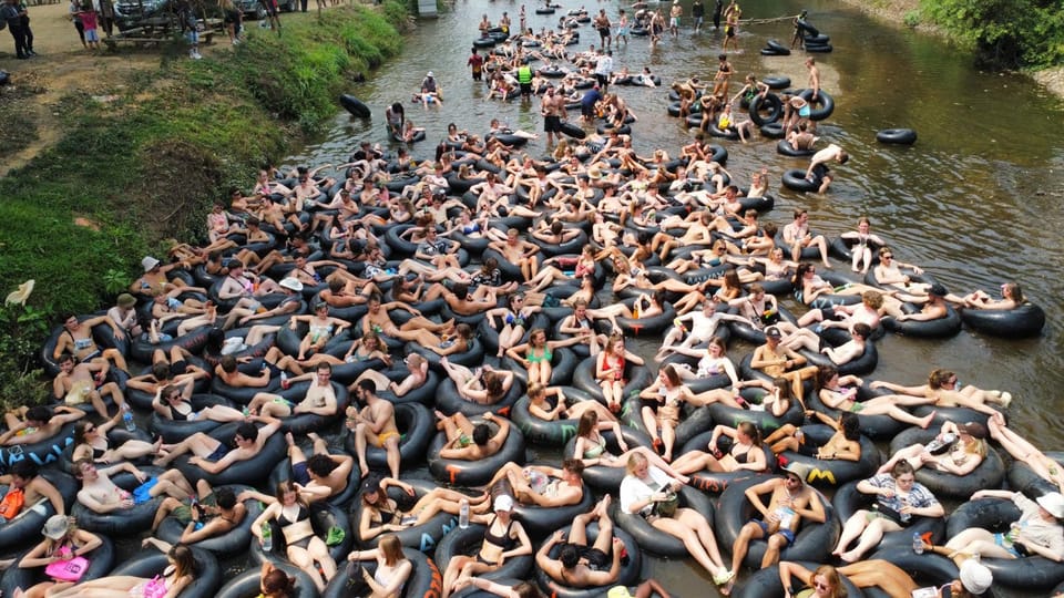 Pai: Jungle Tipsy Tubing Experience with Shots | GetYourGuide