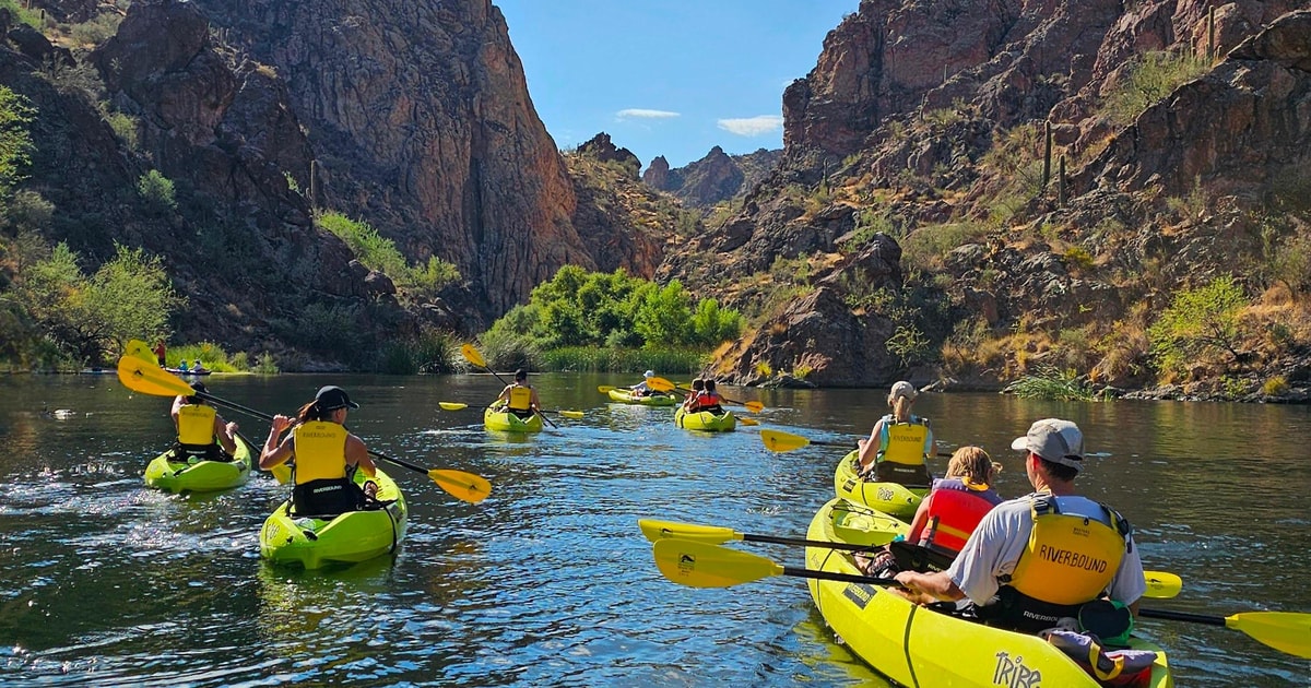 Saguaro Lake: Guided Kayaking Tour | GetYourGuide