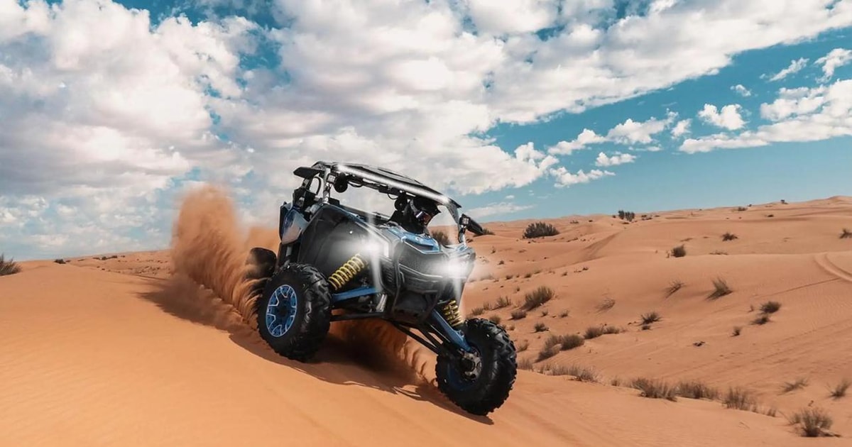 Doha: buggyrit in de woestijn, kamelenrit, dunebashing, sandboarden ...