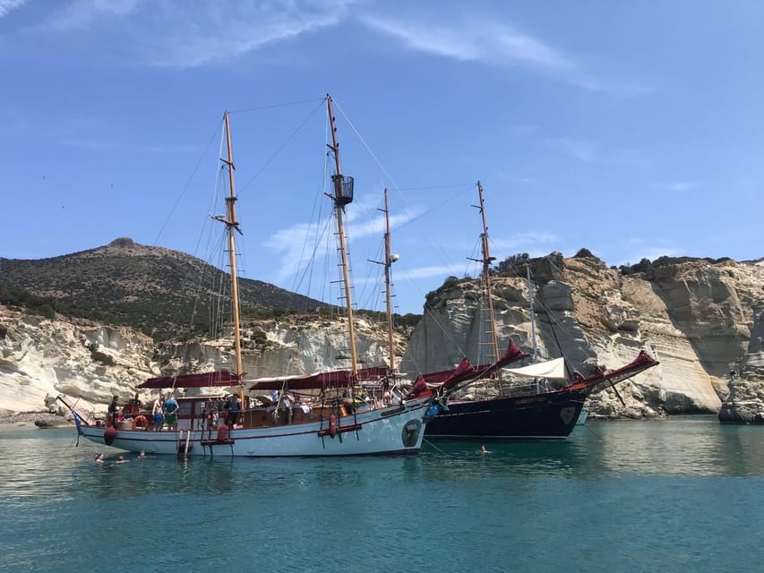 Milos: Full Day Cruise Via Traditional Boat | GetYourGuide