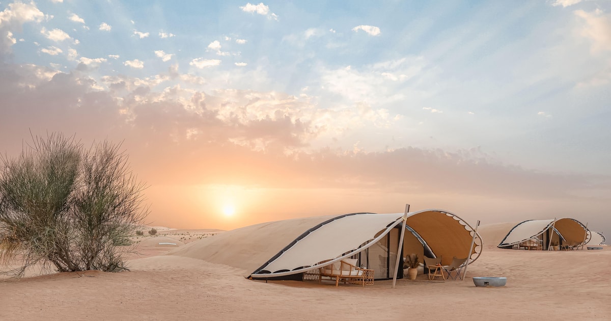 The Nest by Sonara: luxe overnachting in de woestijn van Dubai ...