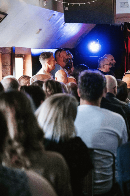 London: Dark Comedy on Iconic Battersea Barge | GetYourGuide