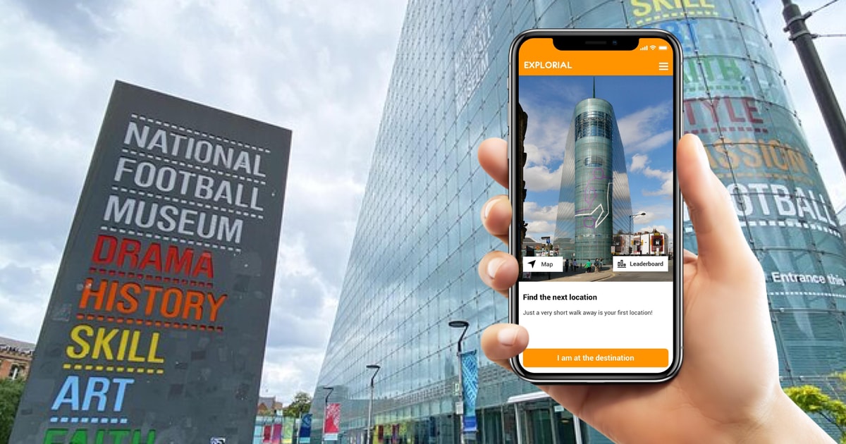 Búsqueda del tesoro y monumentos de Manchester Visita autoguiada ...