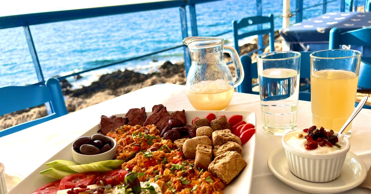 Rethymno: Traditionel kretensisk brunch madtur i den gamle bydel | GetYourGuide