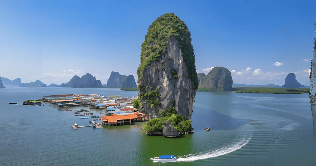 Phuket : L'île de James Bond en canoë-kayak de mer en bateau rapide ...