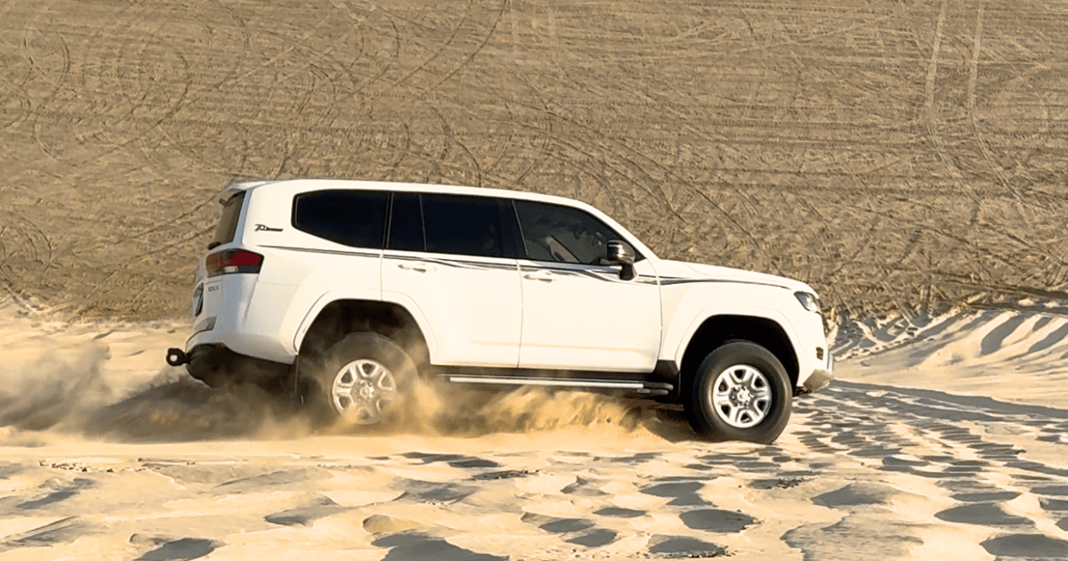 DOHA:Safari Tour With Sand Boarding, Dune Bashing,Inland sea | GetYourGuide