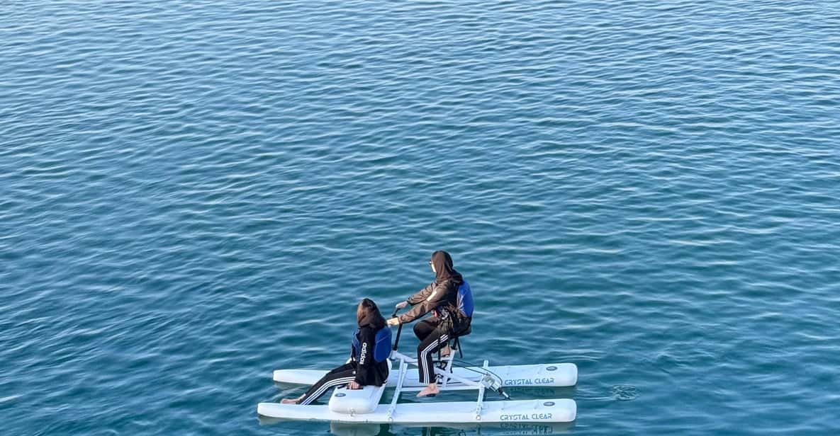 Dubai: Vesipyöräkokemus Burj Khalifan näköaloilla | GetYourGuide