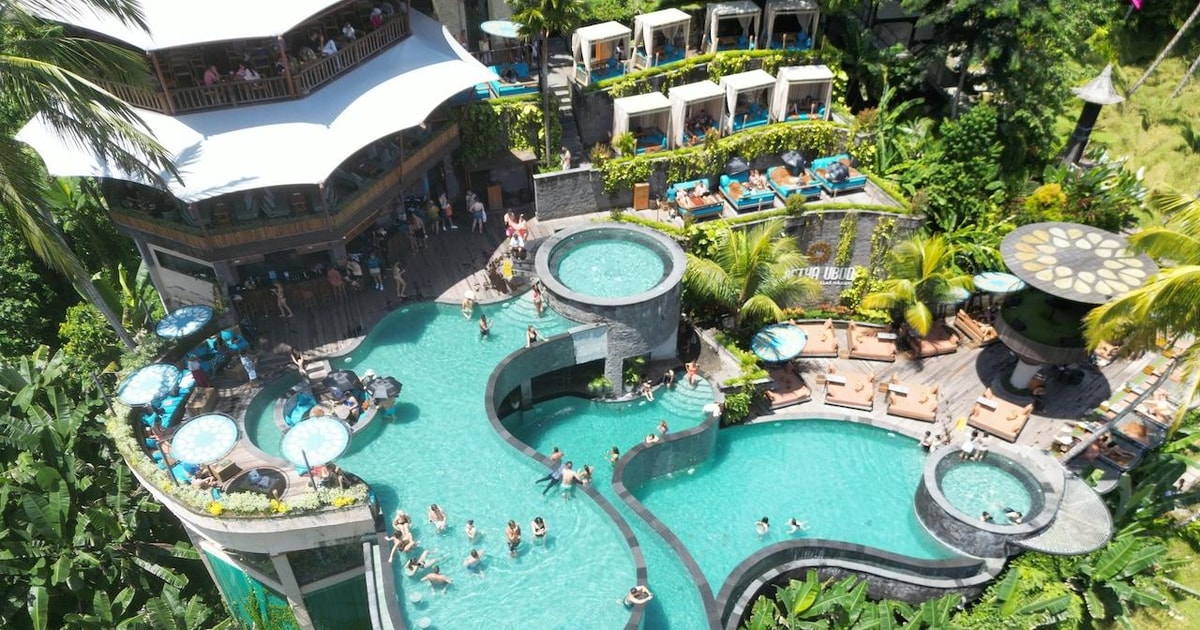 Ubud: Monkey Forest, Cretya Pool & Zipline Shared Tour | GetYourGuide